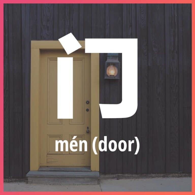 Hanzi characters that looks the same as their meaning - GoEast Mandarin