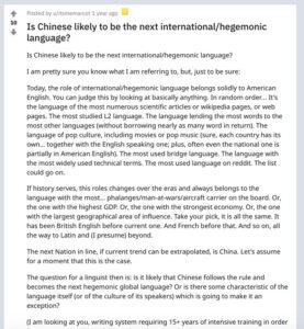 The best Reddit posts about learning Chinese - GoEast Mandarin