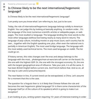 The best Reddit posts about learning Chinese - GoEast Mandarin