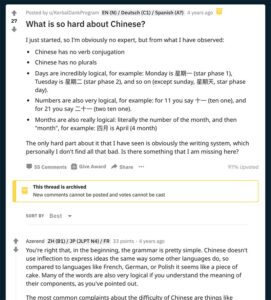 The best Reddit posts about learning Chinese - GoEast Mandarin