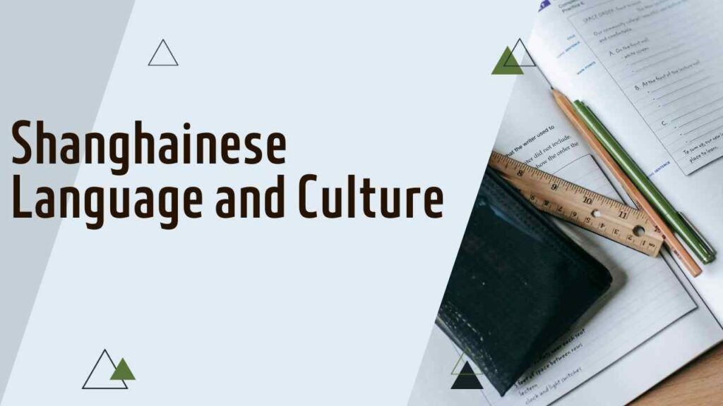An In-Depth Look at the Fascinating Shanghainese Language and Culture ...